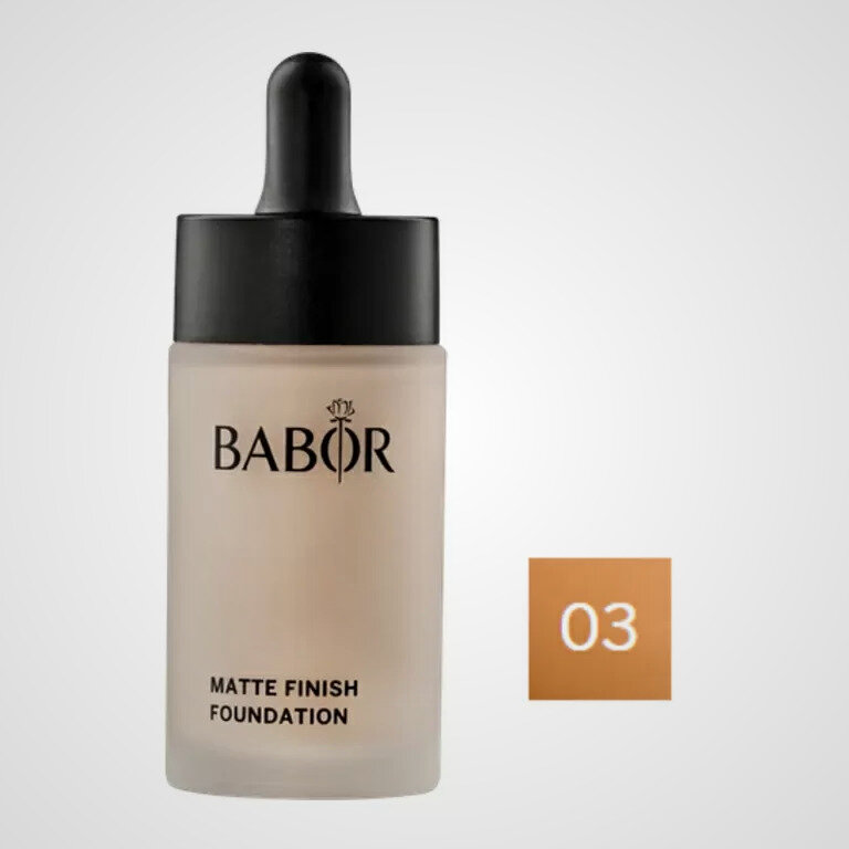 Матирующий тональный крем 03 natural (натуральный) 30 мл Babor Age ID Matte Finish Foundation Тональный крем 30 мл