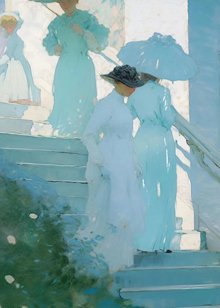 Алмазная живопись QIZITENG "Ангелы и девушки", акрил, размер 15х25 см 20x30cm AB Square, XP-2570