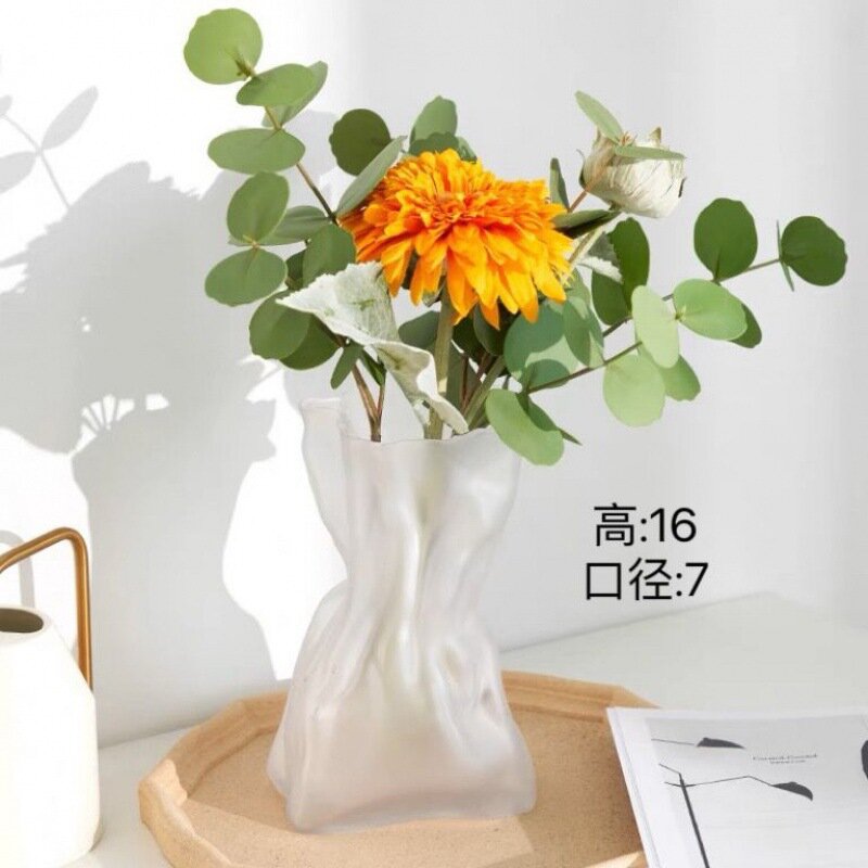 Ваза, 16 см , Органическое стекло, 1 шт. Фудзай с монгайсом