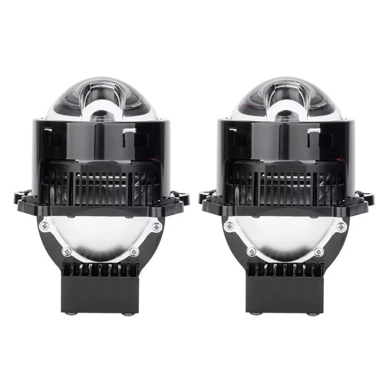 3-дюймовые Bi-LED линзы-проекторы для фар Hella 3R G5 6000K, автомобильные лампы 160 Вт, комплект для дооснащения с ангельскими глазками, гиперболоидные линзы