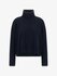 Свитер Pinko Ribbed-knit high-neck sweater, размер 42, , blue