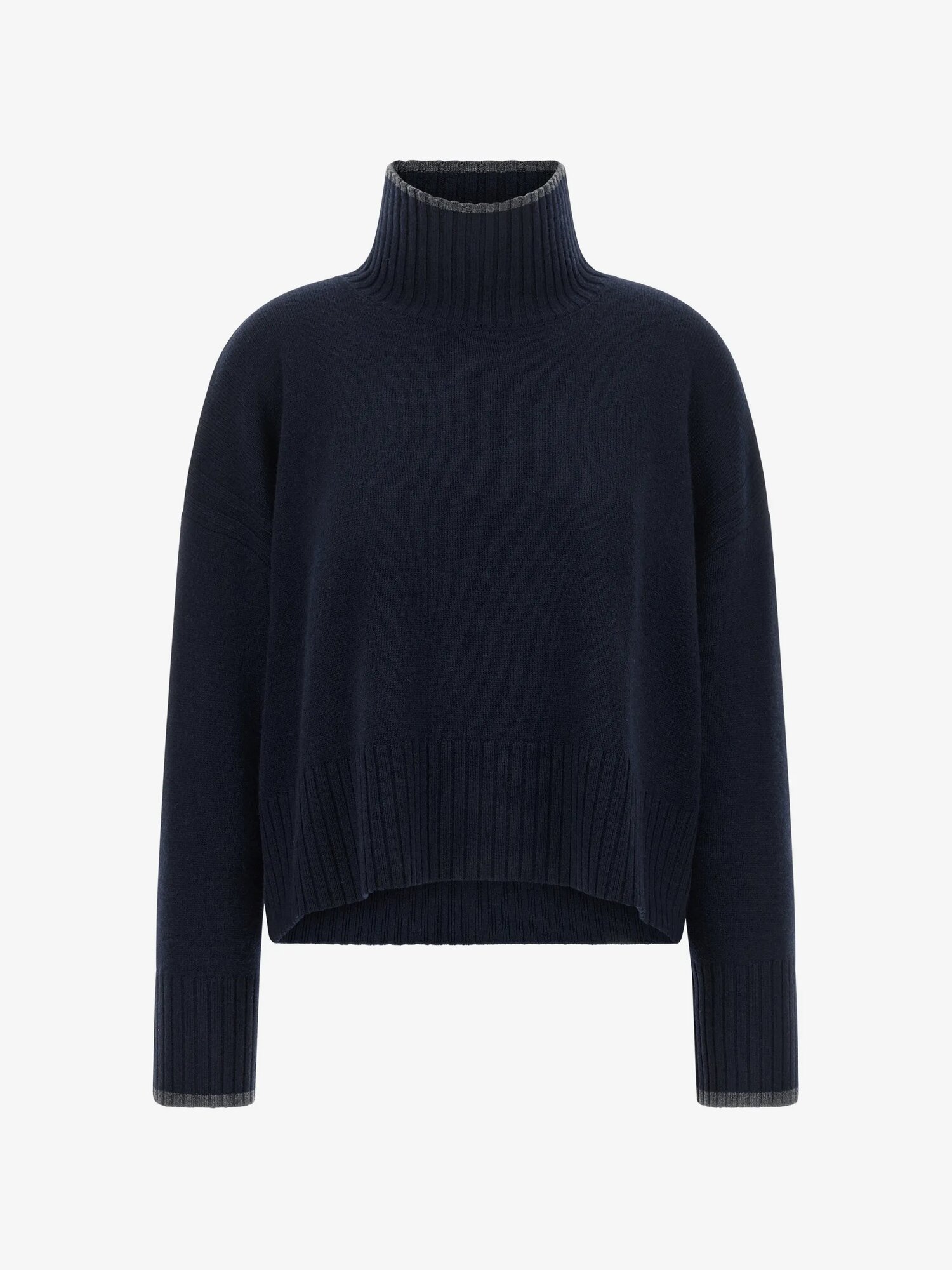 Свитер Ribbed-knit high-neck sweater
