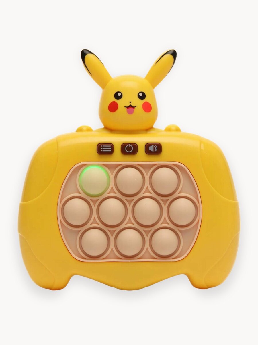 Электронный Поп ит Пикачу, игрушка антистресс, Симпл Димпл для детей