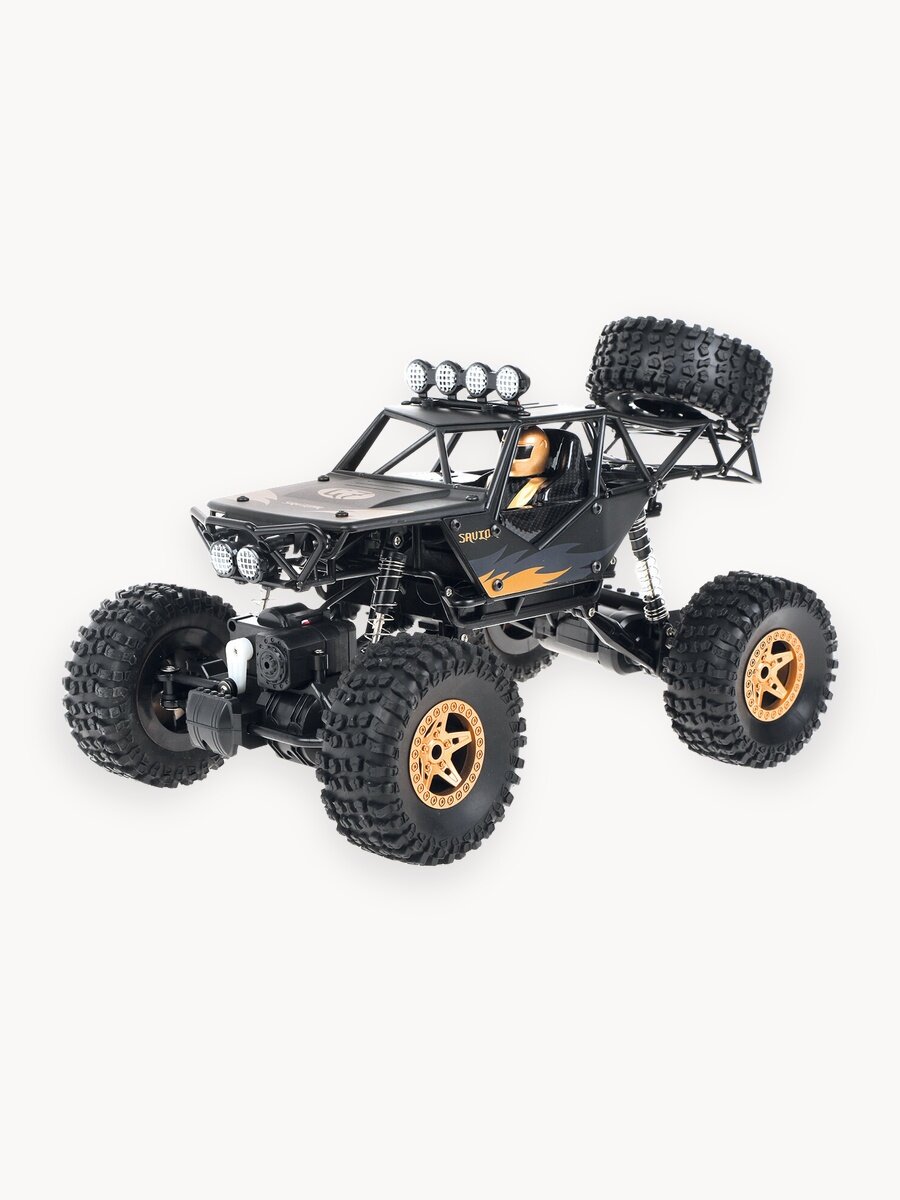 Машинка на радиоуправлении Crossbot "Пантера" краулер, влагозащитная, полный привод