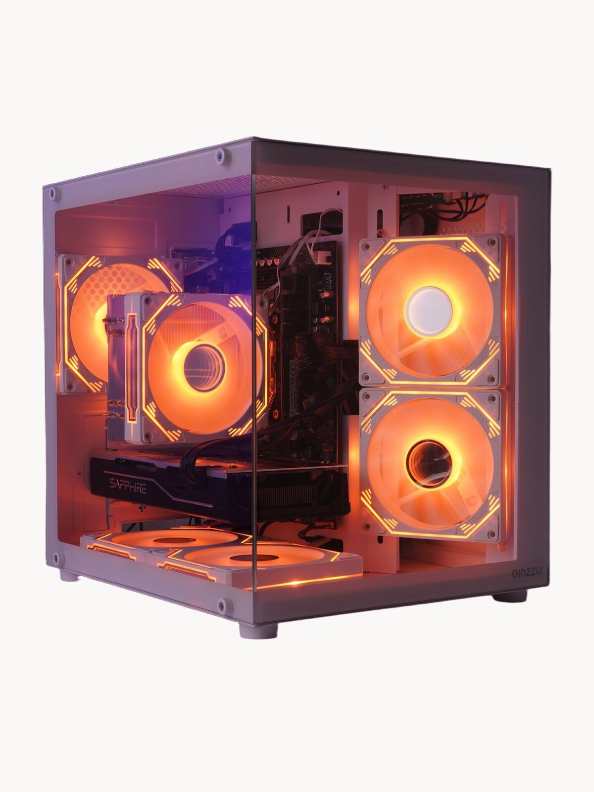 Игровой Компьютер White Intel I7 | GTX 1660 Super | 16 ram | 512 ssd Белый