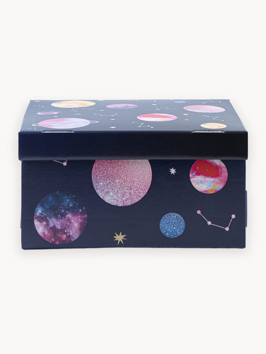 Коробка подарочная складная «Космос», 31,2 х 25,6 х 16,1 см, для упаковки подарка