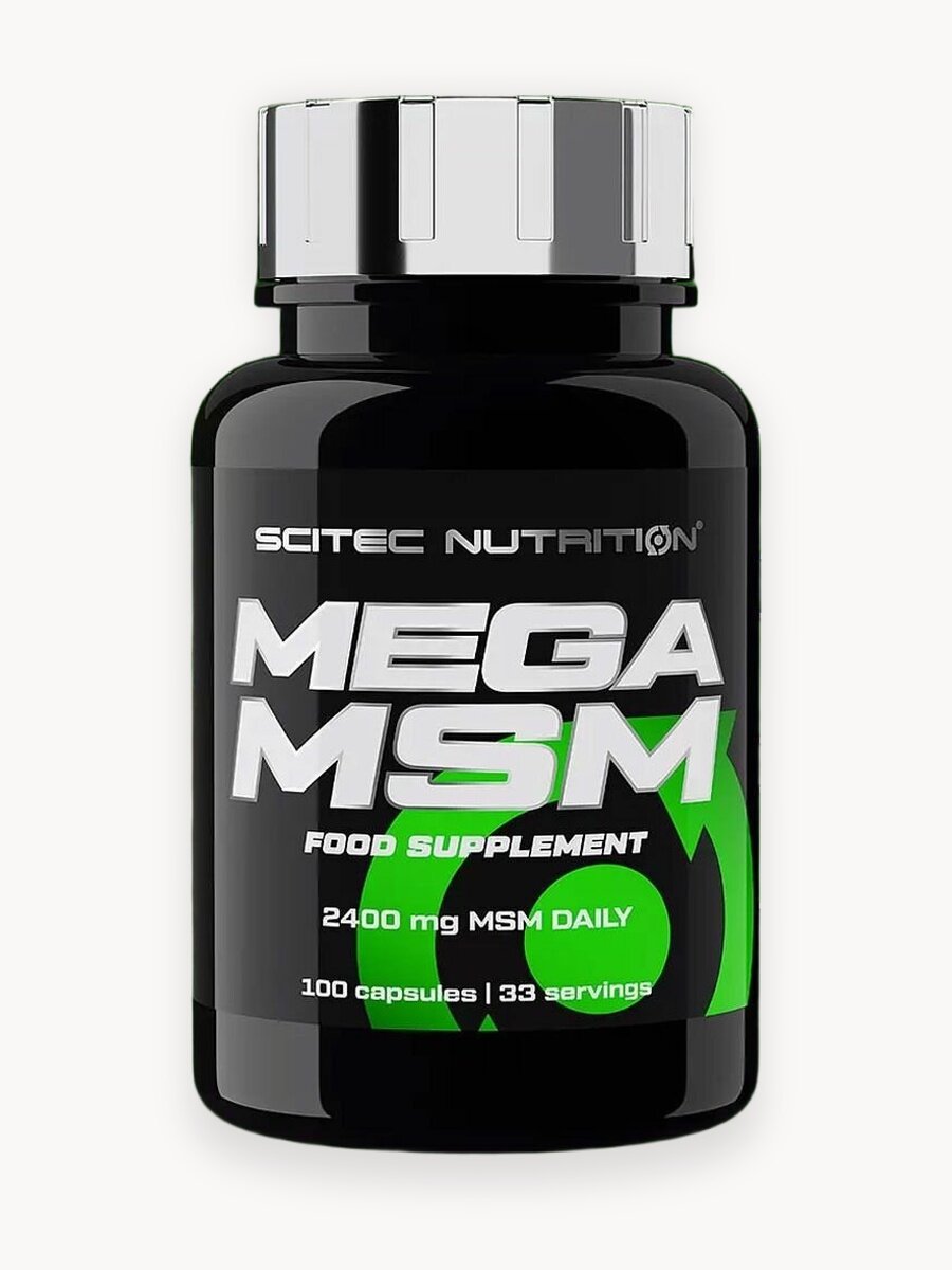 Для суставов и связок Scitec Nutrition Mega MSM 100 к.