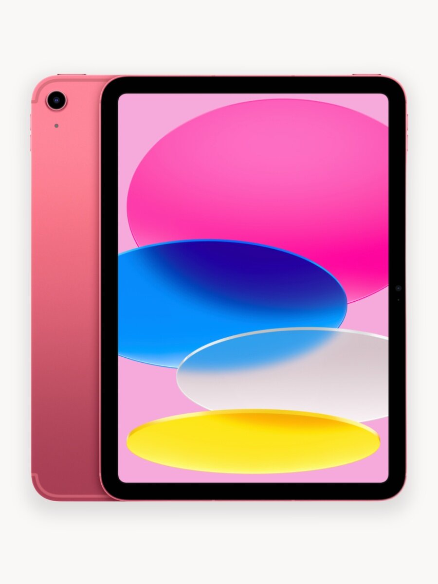 11 Планшет Apple iPad 11 2025, 256 ГБ, Wi-Fi, iPadOS, розовый (pink)