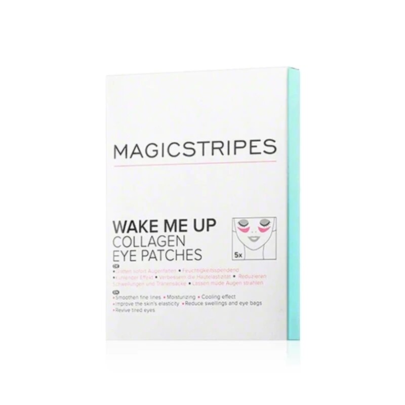 Патчи для глаз MAGICSTRIPES Masken Wake Me Up антивозрастные