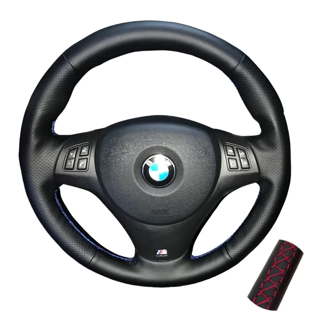 Кожаные аксессуары ручной работы для автомобилей BMW M Sport M3 E90 E91 E92 E93 E87 E81 E82 E88 X1 E84