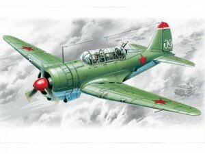 72081 ICM Советский легкий бомбардировщик Су-2 Масштаб 1/72