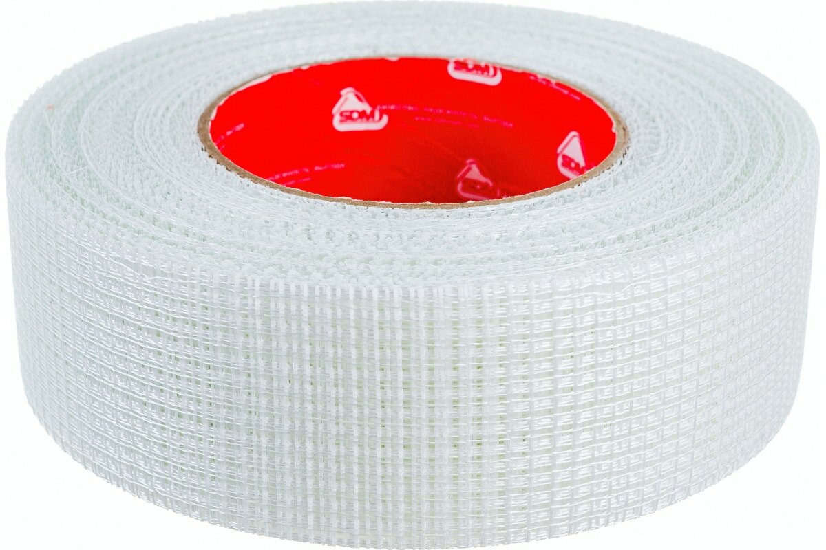 Сетка серпянка 50мм*90м самокл ячейка 2*2мм SD-GLASS СДМ // 137289