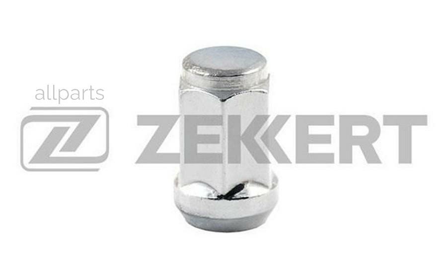 ZEKKERT BE-4003 Гайка колесная конус M12 x 1 25 L=32 ключ 17 Хром