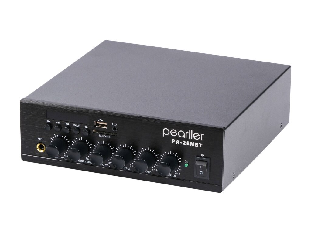 PA-25MBT Усилитель мощности трансляционный, 30Вт, Pearller