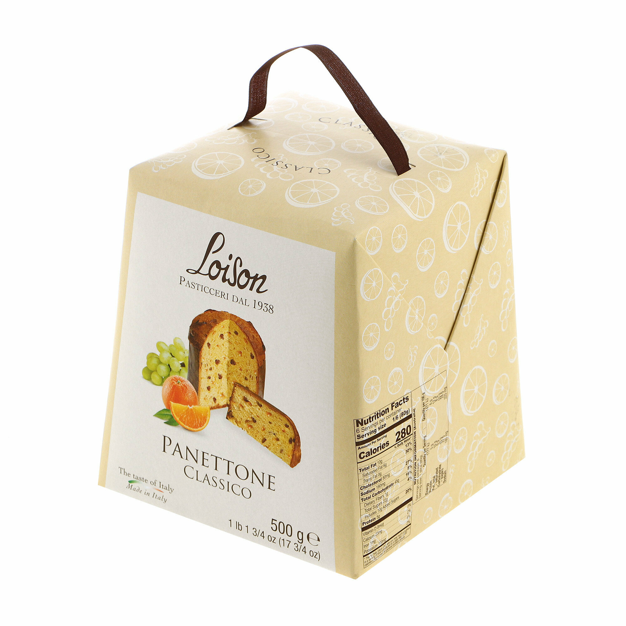 Кекс Loison Panettone Astucci классический 500 г