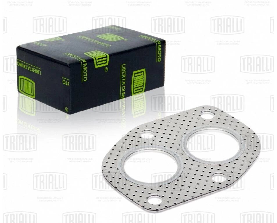 Прокладка приемной трубы для а/м ВАЗ 2101/08 "TRIALLI" (перфометаллическая)