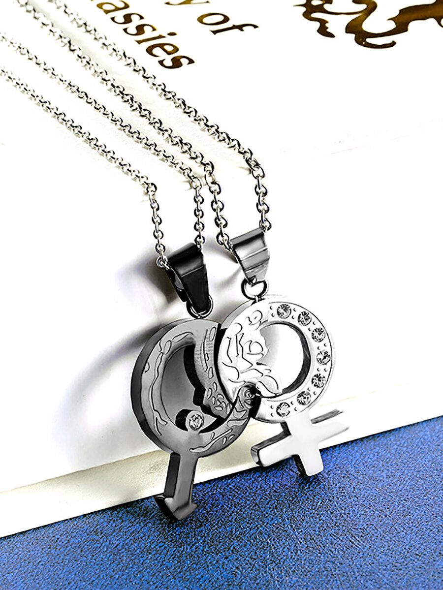 Колье, фианит