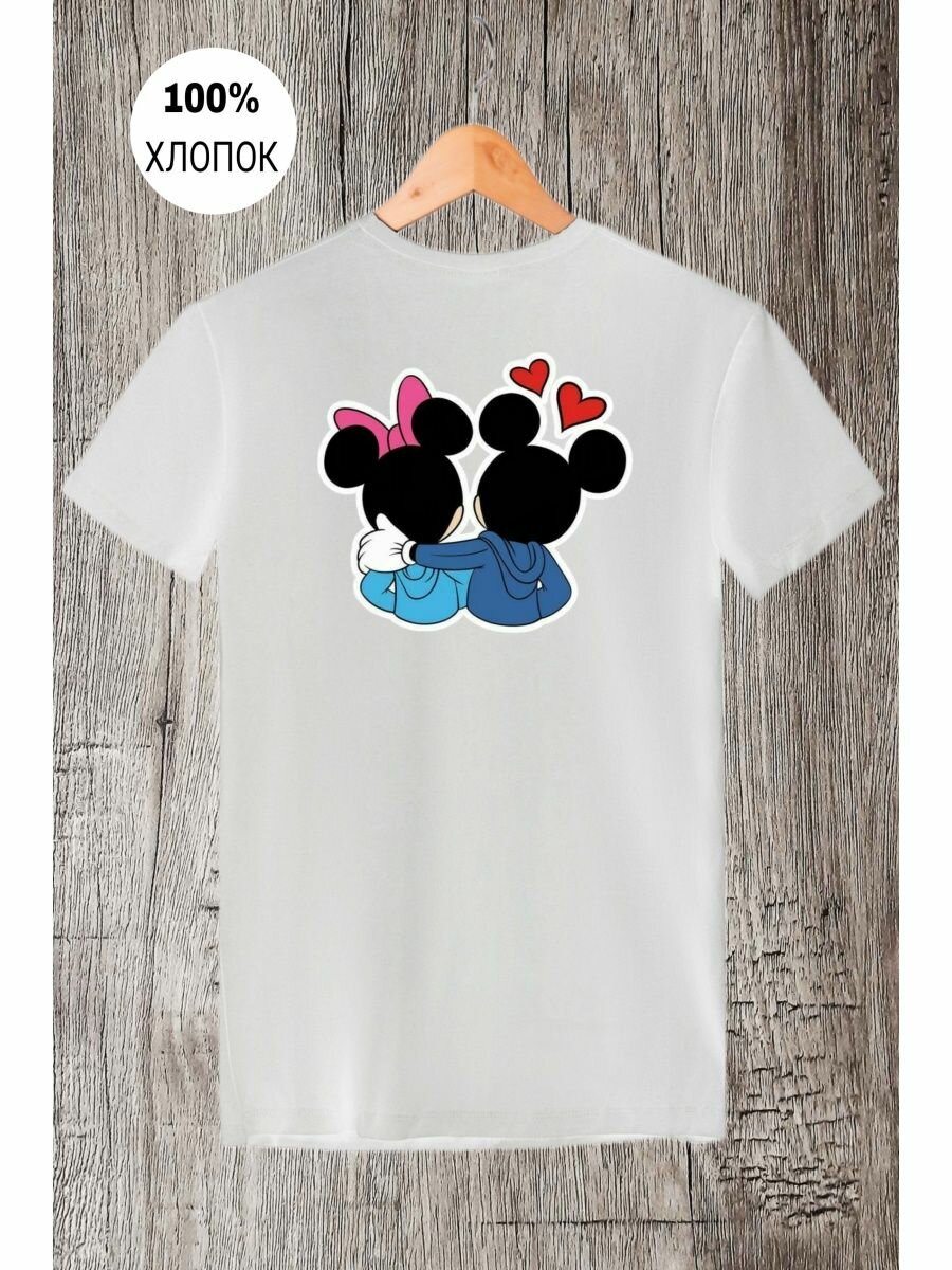 Футболка микки и мини маус mickey mouse персонаж