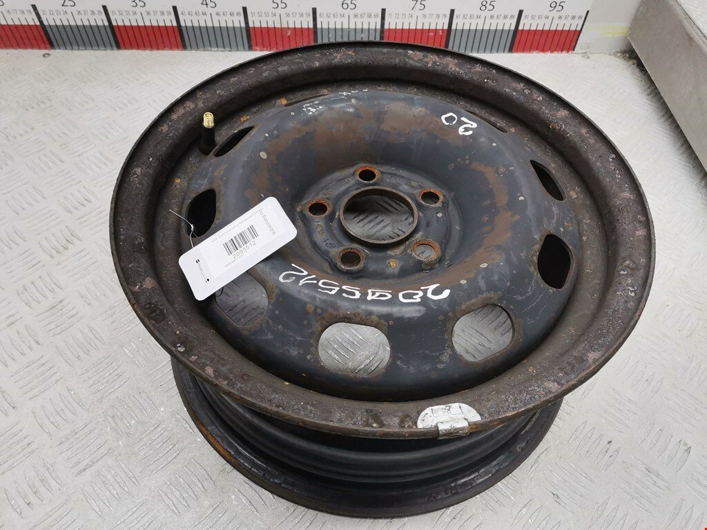 Диск колесный штампованный (железо) Volkswagen Golf 4 1J0601027P арт. 2095512