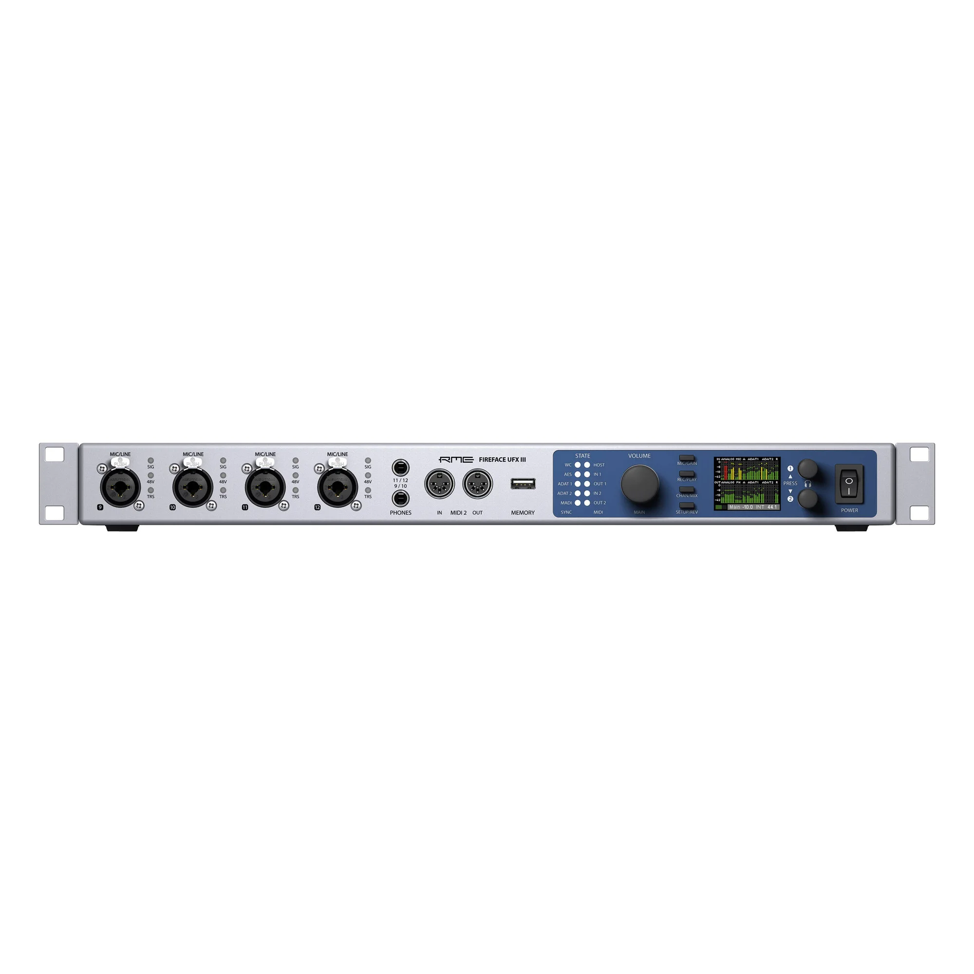 RME Fireface UFX III внешний аудиоинтерфейс, возможность вывода многоканального звука