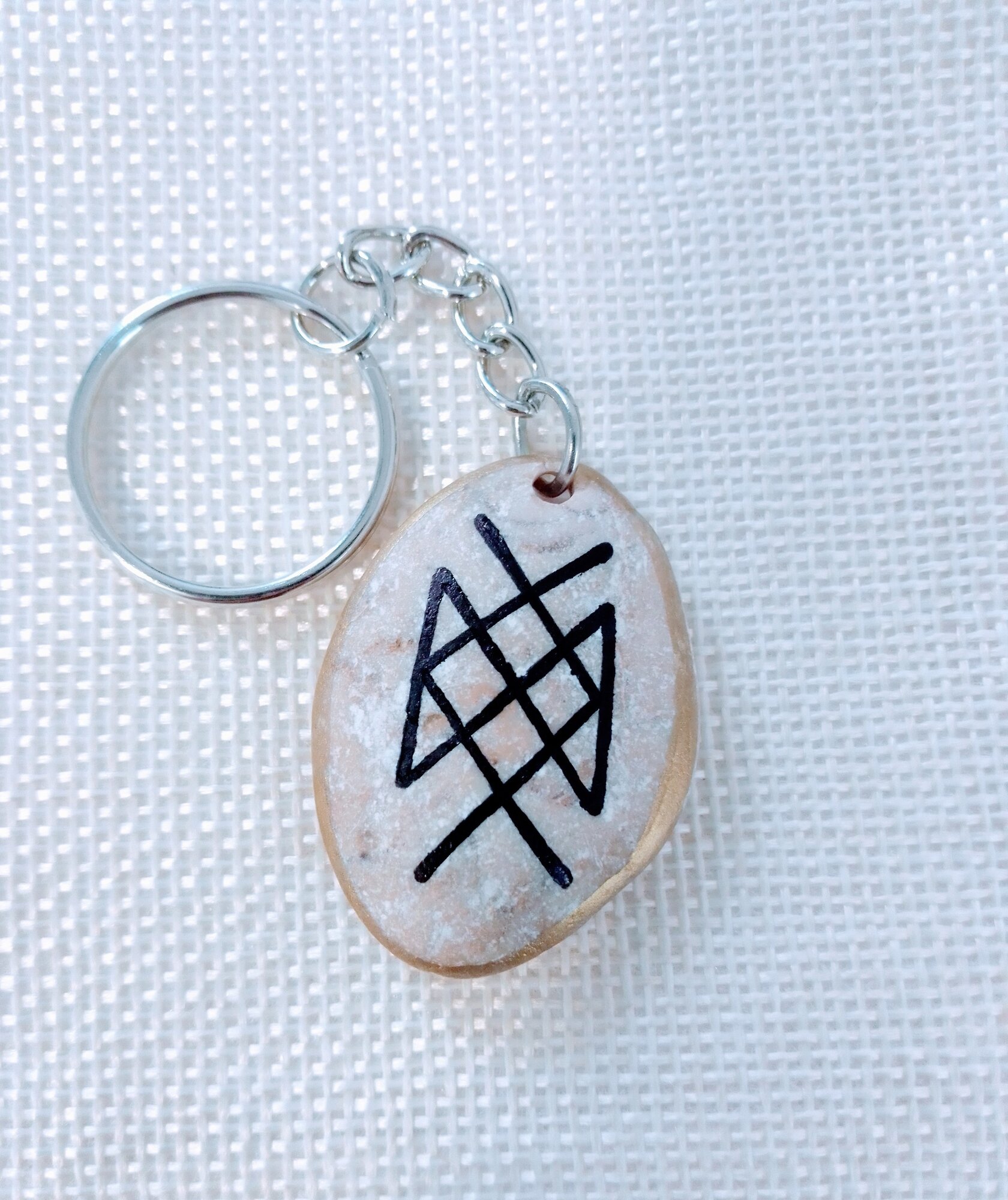 Рунический оберег на здоровье и исцеление (гравировка на природном камне)