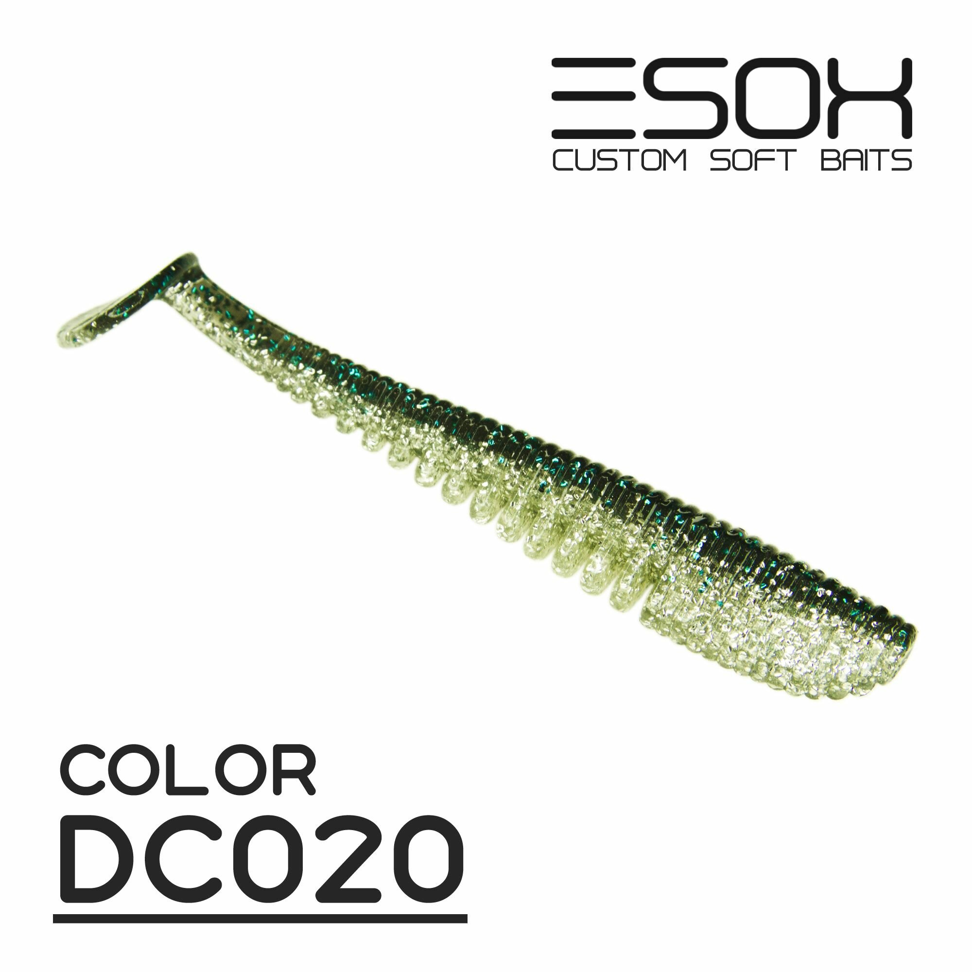 Мягкая приманка для рыбалки ESOX Awanura 3.4" (86см) 6 шт
