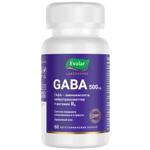Габа 500 мг 60 шт 2уп