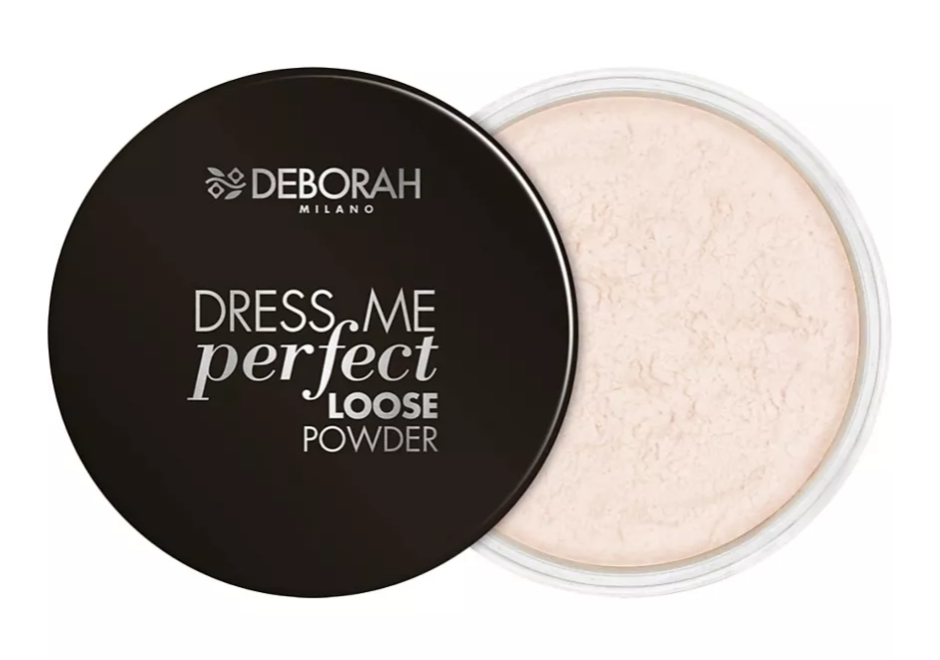 Пудра рассыпчатая для лица Deborah Milano Dress Me Perfect Loose Powder, тон 0 Универсальный, 25 гр.