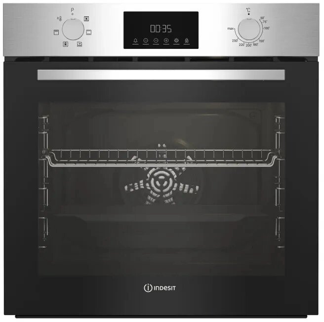 Духовой шкаф Электрический Indesit IBFTE 3644 IX нержавеюща