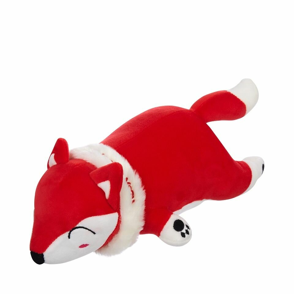 Мягкая игрушка подушка Лиса, красная 85 см, сплюшка