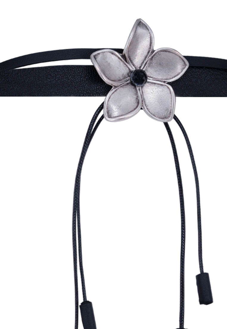 Колье, кожа