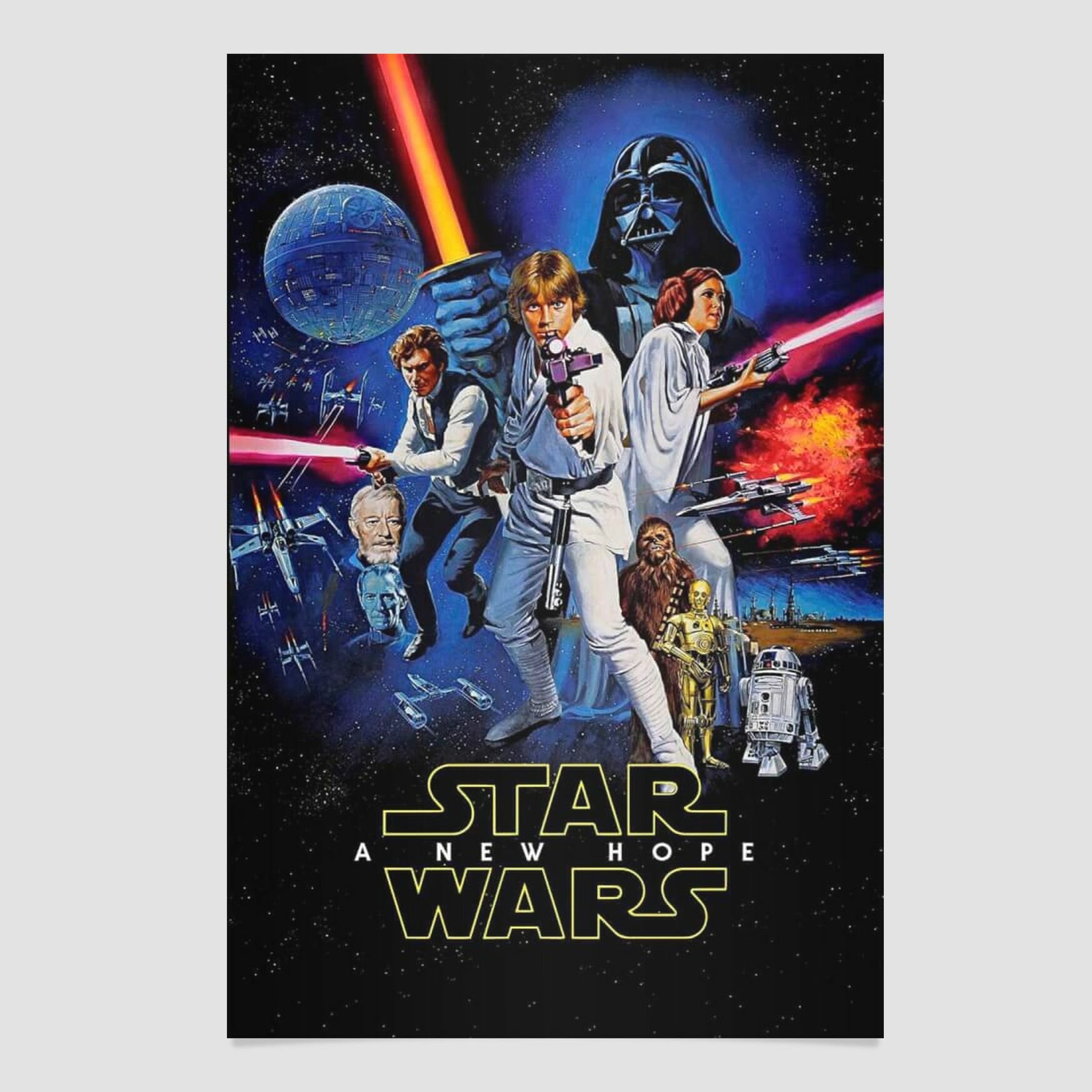 Постер (плакат) Звёздные войны: Эпизод 4 Новая надежда 40x60 см. от Poster4me