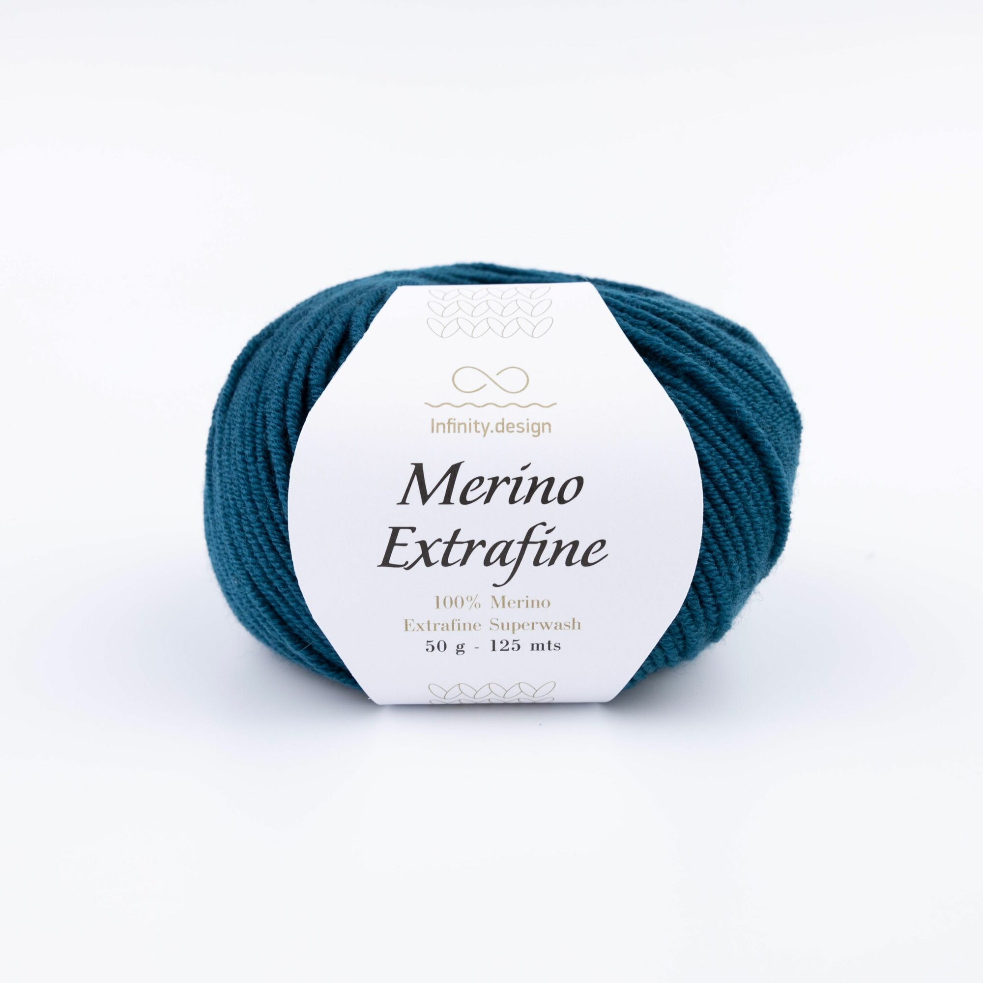 Пряжа INFINITY Merino Extrafine 6553 (1 моток), 100% мериносовая шерсть, superwash, 50г, 125м