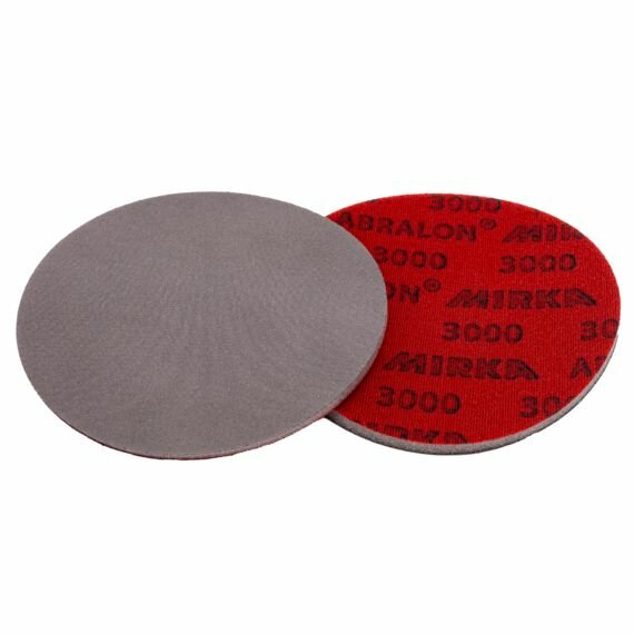 Шлифовальный круг Mirka Abralon P3000 150 мм, на липучке, 5 шт, 8A24102098N