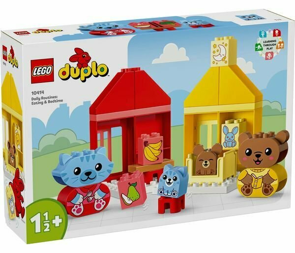 Конструктор LEGO DUPLO Ежедневные занятия еда и сон (Lego 10414)