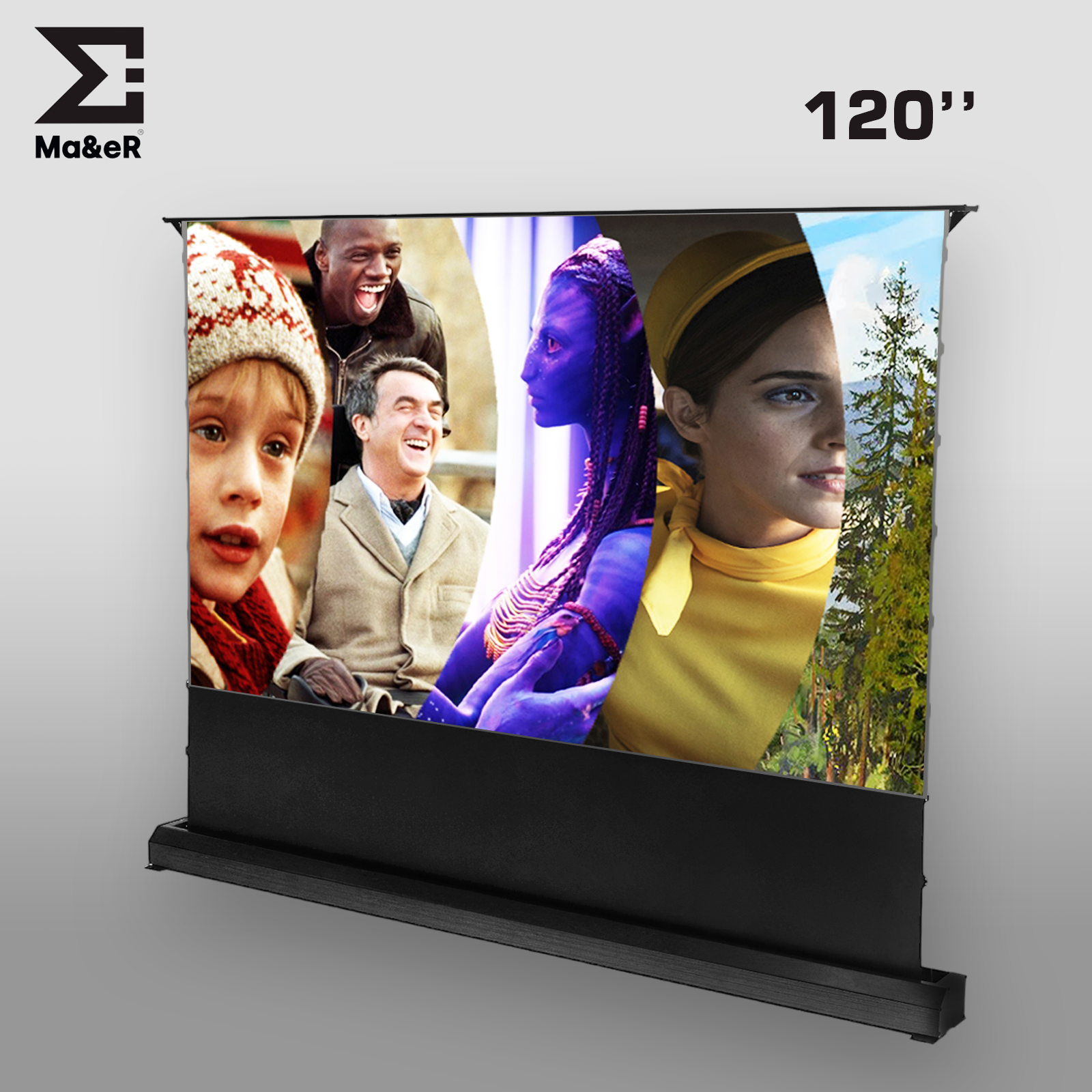 ALR T-Prism UST 120" 16:9 Экран моторизированный напольный для УКФ UST проекторов с яркостью от 1500 Ansi Lm