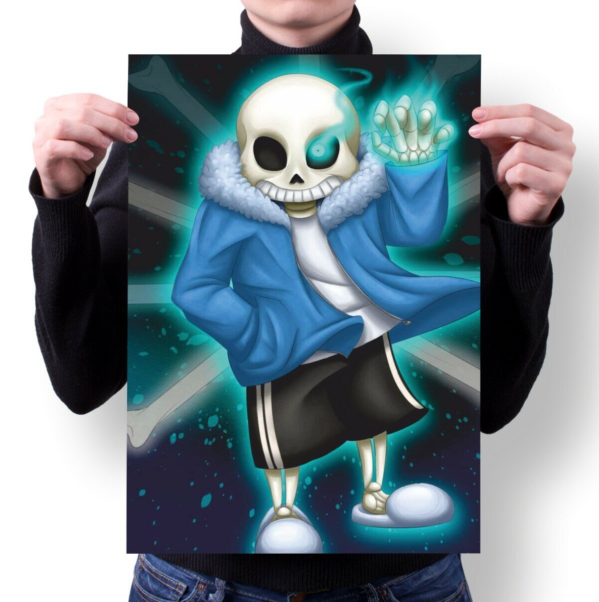 Плакат А2 Принт "Андертейл, Undertale" - 17