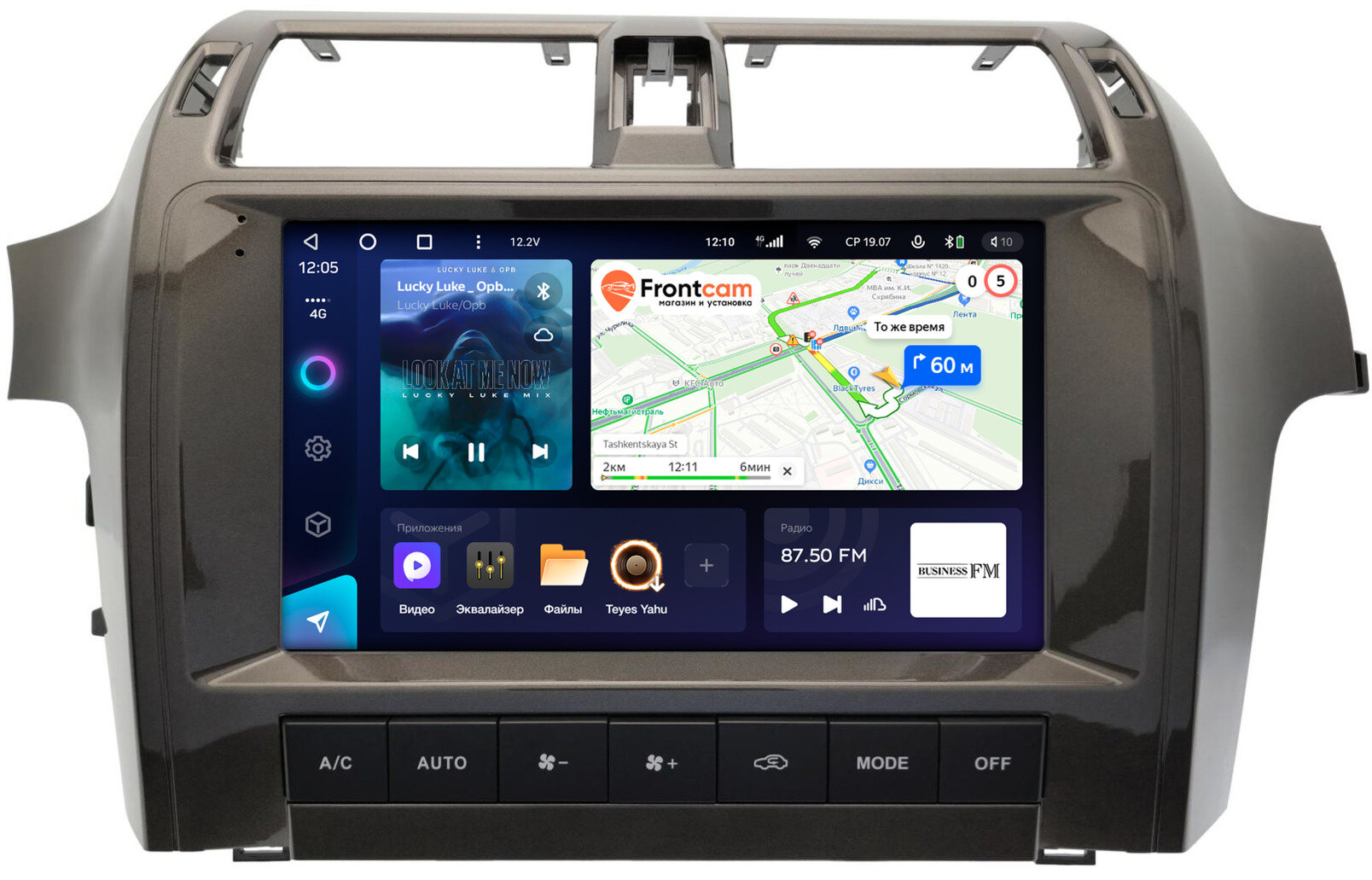 Штатная магнитола Lexus GX 460 2009-2013 (Тип A, can LZ) Teyes CC3 4/32 10" RM-10-3221 Android 10 (4G-SIM, DSP, QLed)