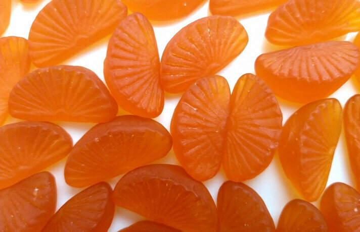 Мармелад Мандариновые дольки, 2,2 кг, Баян Сулу