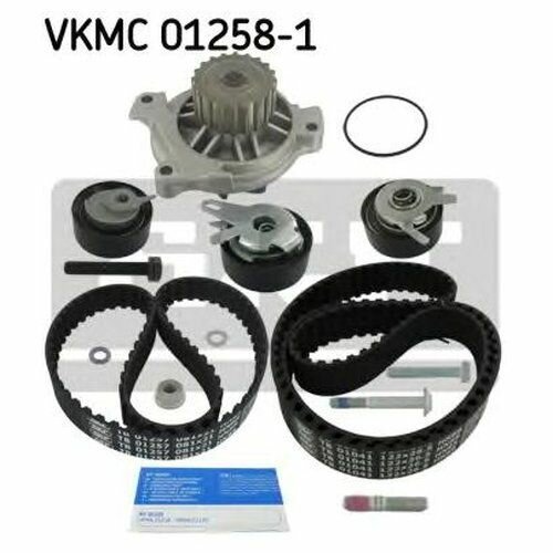 Комплект (ремень + ролик + водяной насос + 2 болта) SKF vkmc012581 для VW LT 2835 II 2DB II, LT 2846 II 2DA II, LT 2846 II C II, Transporter IV