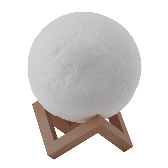 Декоративный ночник луна Эра LED 1Вт белый - настольный светильник для интерьеров