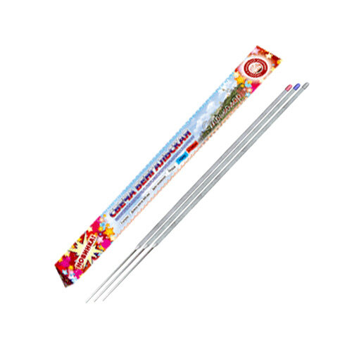 Цветные бенгальские огни УПЗ Триколор СБ300Т3 300 мм 10 упаковок по 3 штуки