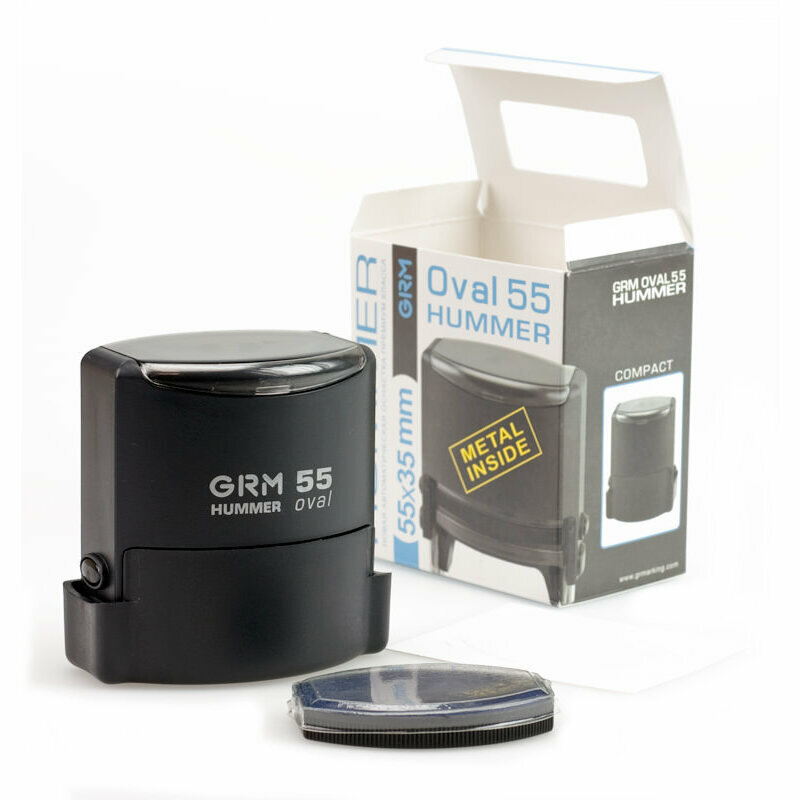 GRM Oval 55 Hummer. Оснастка для овальной печати, 55x35 мм