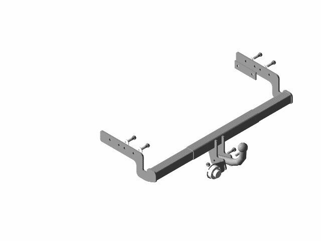 Фаркоп Hyundai Accent ТагАЗ седан 2000-2012, Hyundai Accent седан, хетчбек 3/5 дверей 2000-2006, условно-съемный,(без электрики) Трейлер.7210