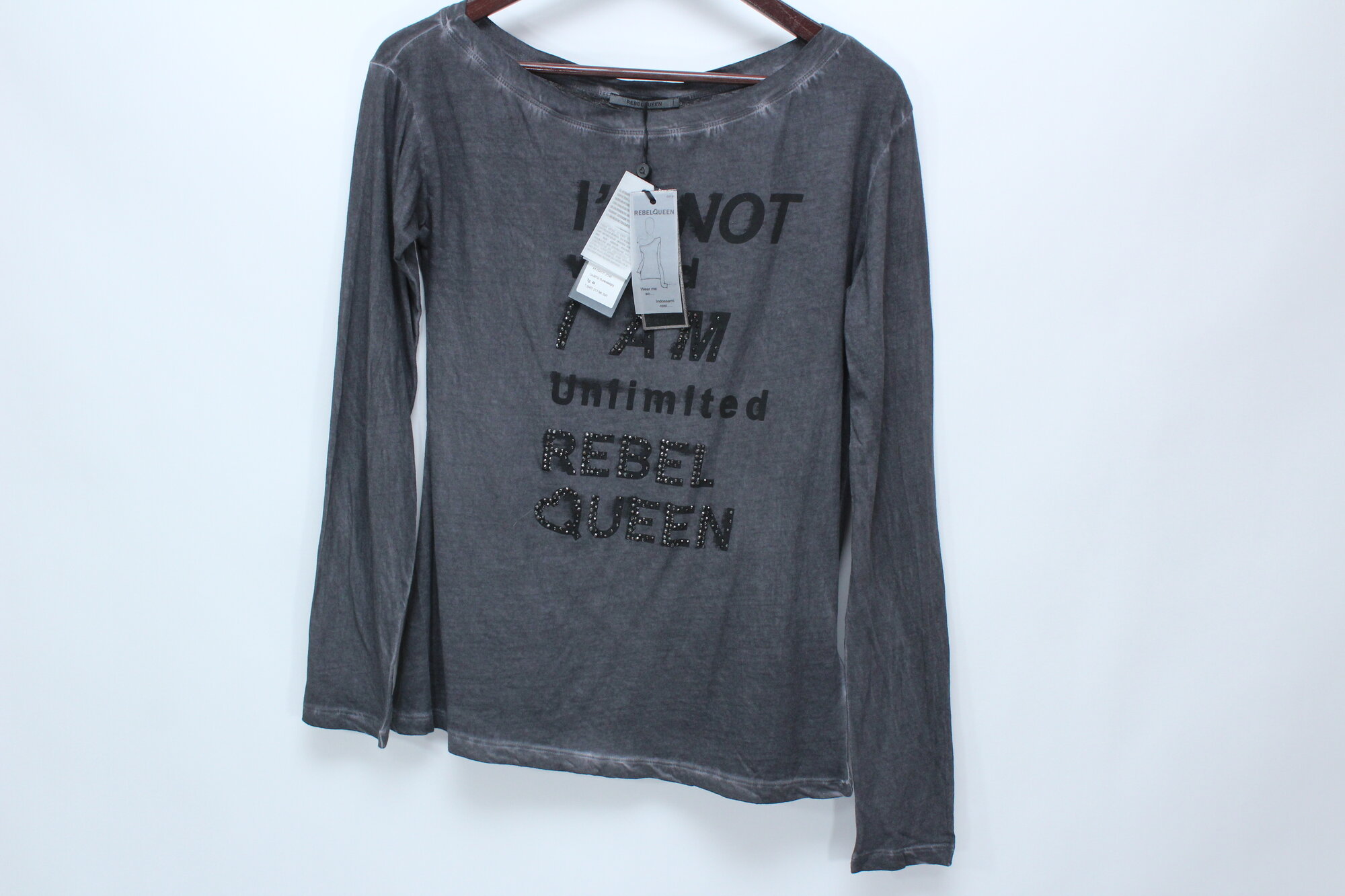 Liu Jo Rebel Queen Футболка с длинным рукавом 44