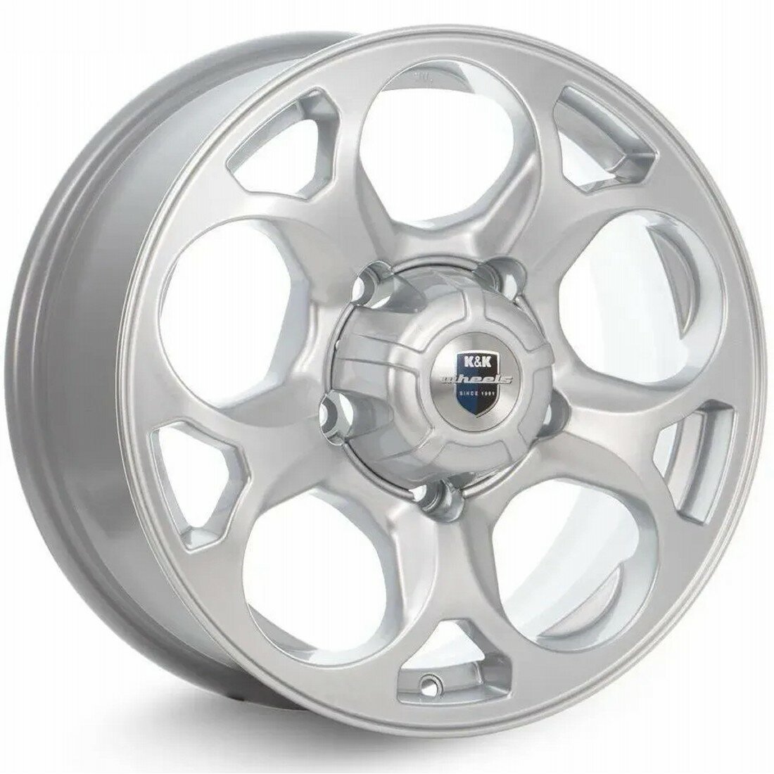 Колесный диск КиК Линкс (КС1057) 7x16 5x139,7 ET35 108,5 Сильвер
