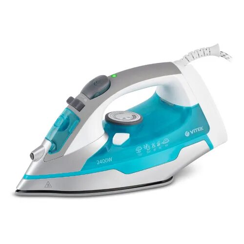 Утюг Vitek VT-1258, 2400Вт, белый
