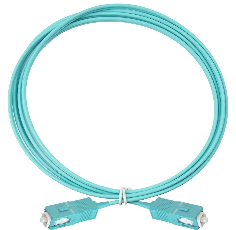 Патч-корд оптический Eurolan многомодовый, одинарный, 2 м (41E-30-SC-SC-02)