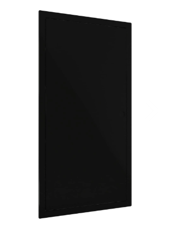 Люк ревизионный пластиковый нажимной LN 200х400мм черный