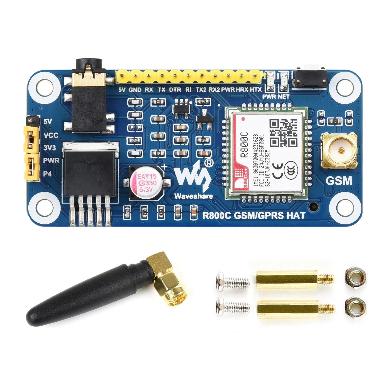 Waveshare R800C GSM/GPRS плата для Raspberry Pi